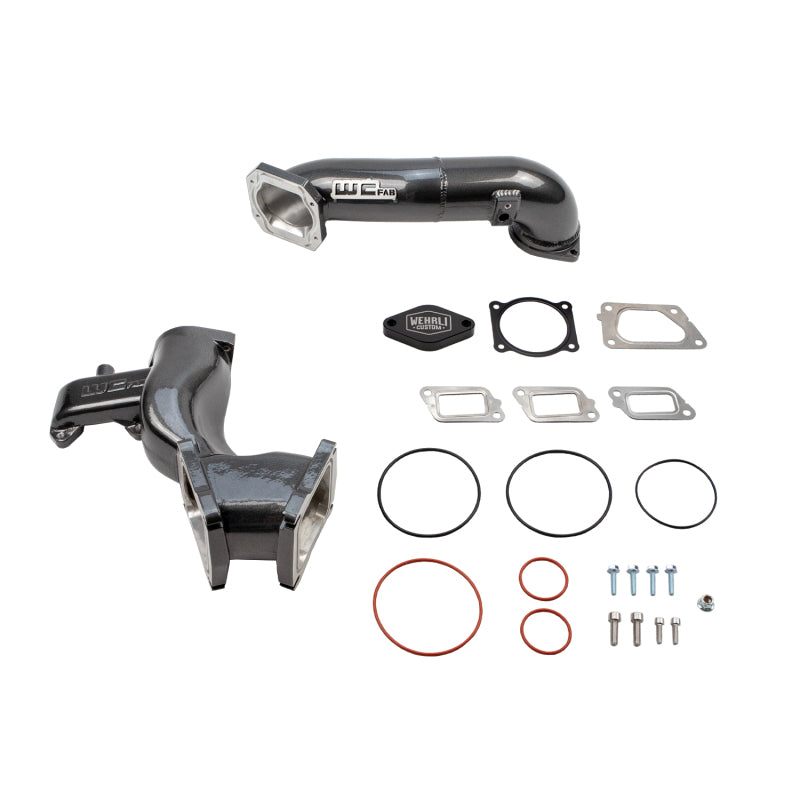 Wehrli 11-16 Chevrolet 6.6L LML Duramax High Flow Y-Bridge Kit - Illus ...