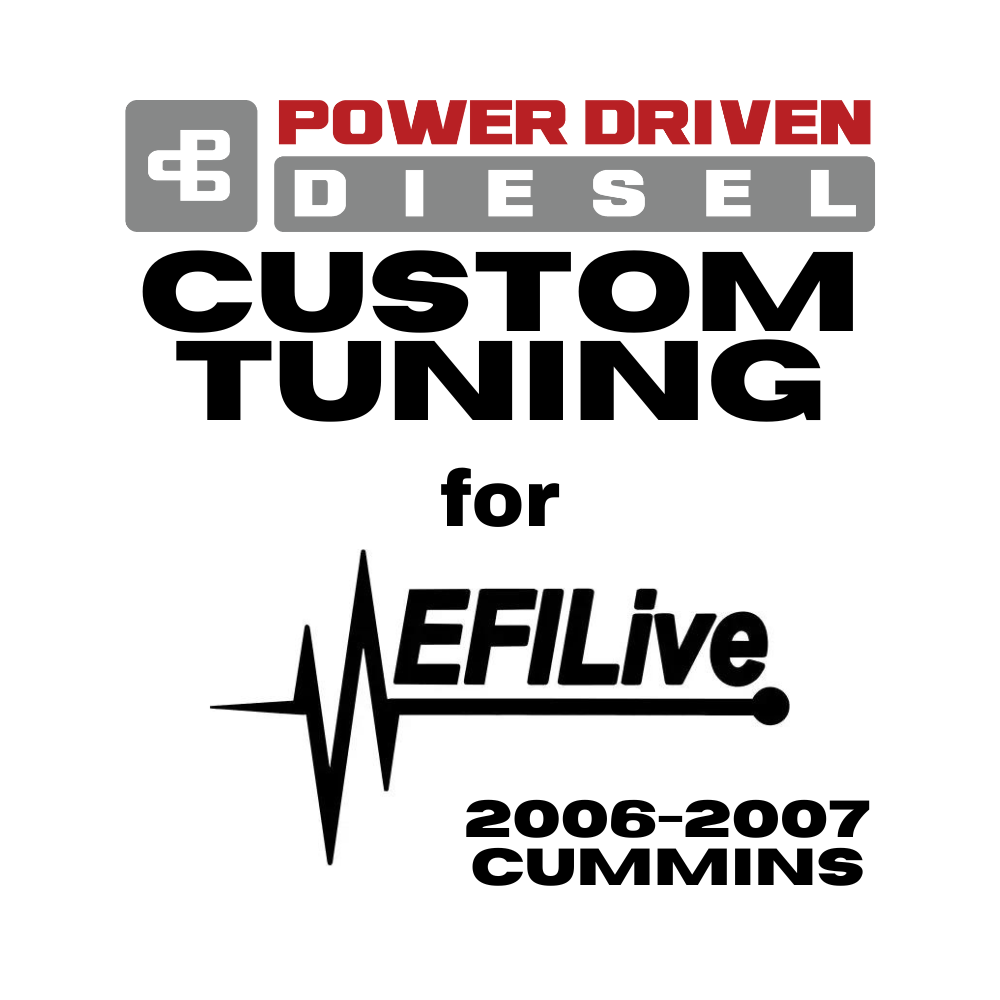 EFI Live Tuning for 06-07 3rd Gen Cummins | Power Driven Diesel