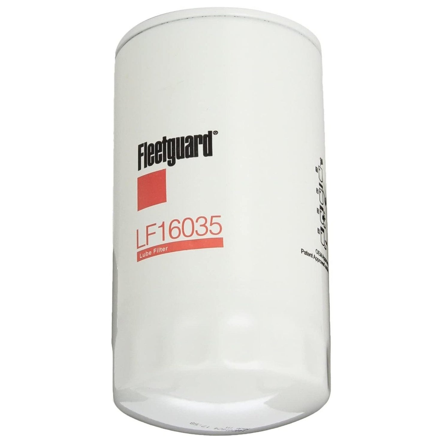 Filtro de aceite Fleetguard StrataPore (LF16035) 89-18 5.9L/6.7L ...